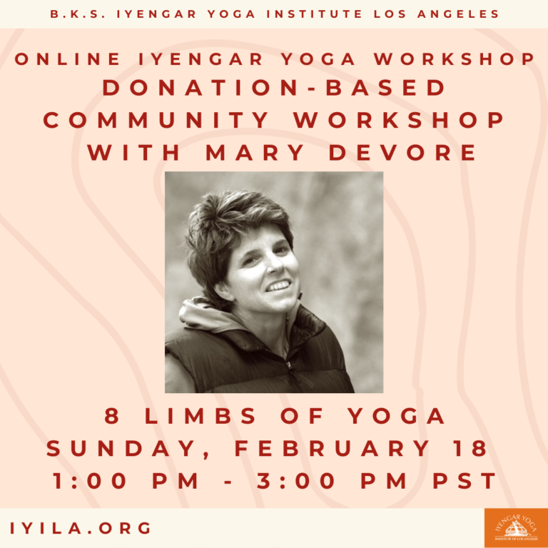 Iyengar Yoga Institute of Los Angeles – Since 1984, the B.K.S. Iyengar ...